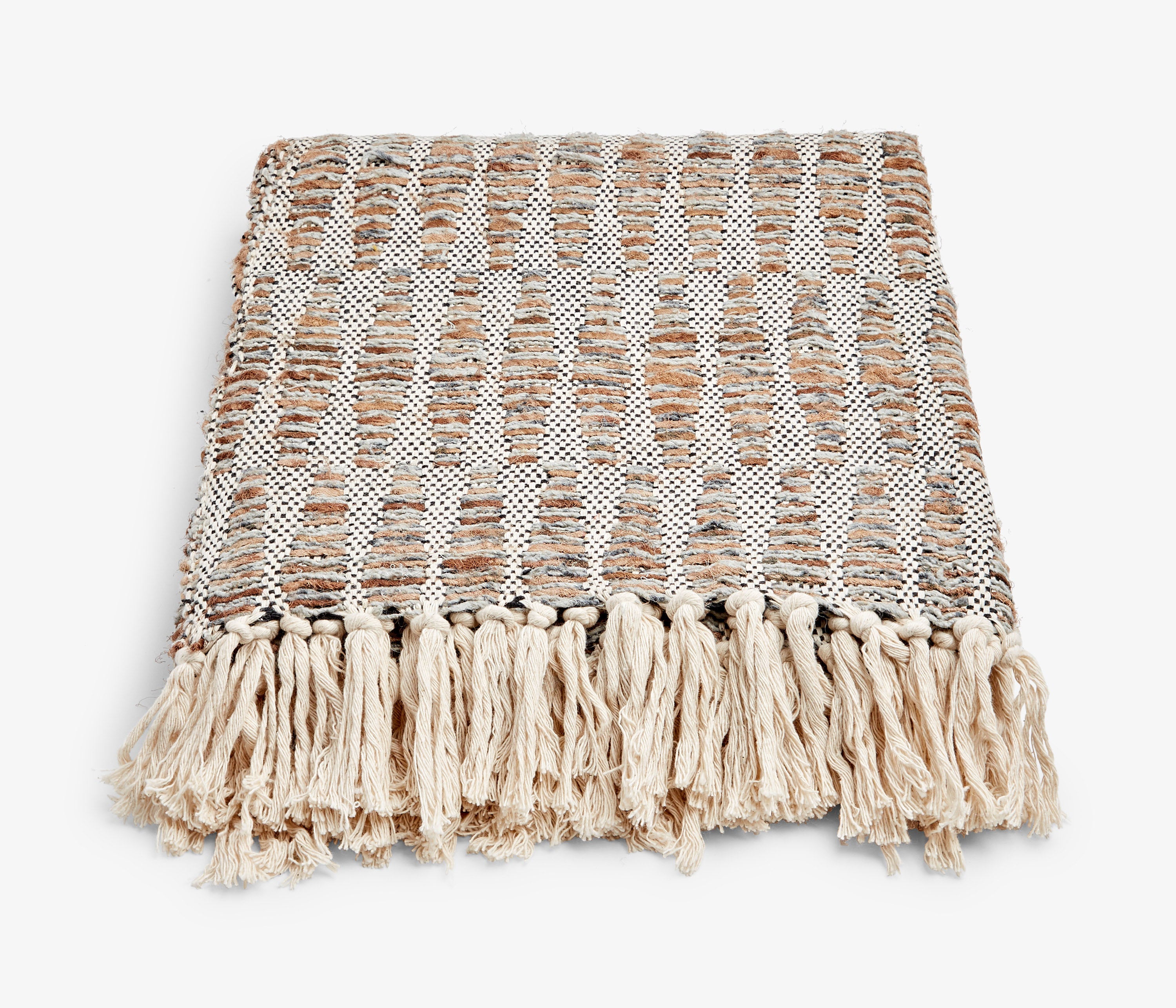 Handwoven Diamond Throw – Tetrad