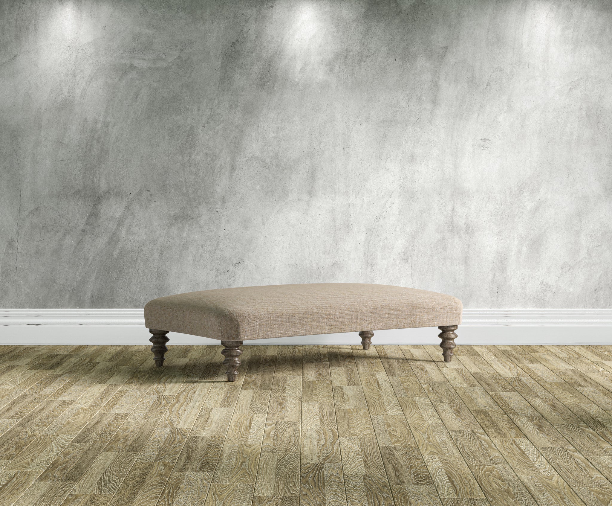 Jacaranda Curved Plain Stool – Tetrad